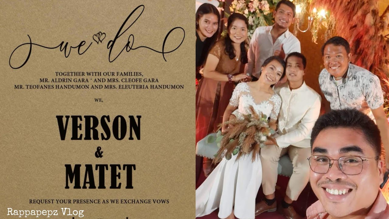 VERSON & MATET WEDDING - YouTube