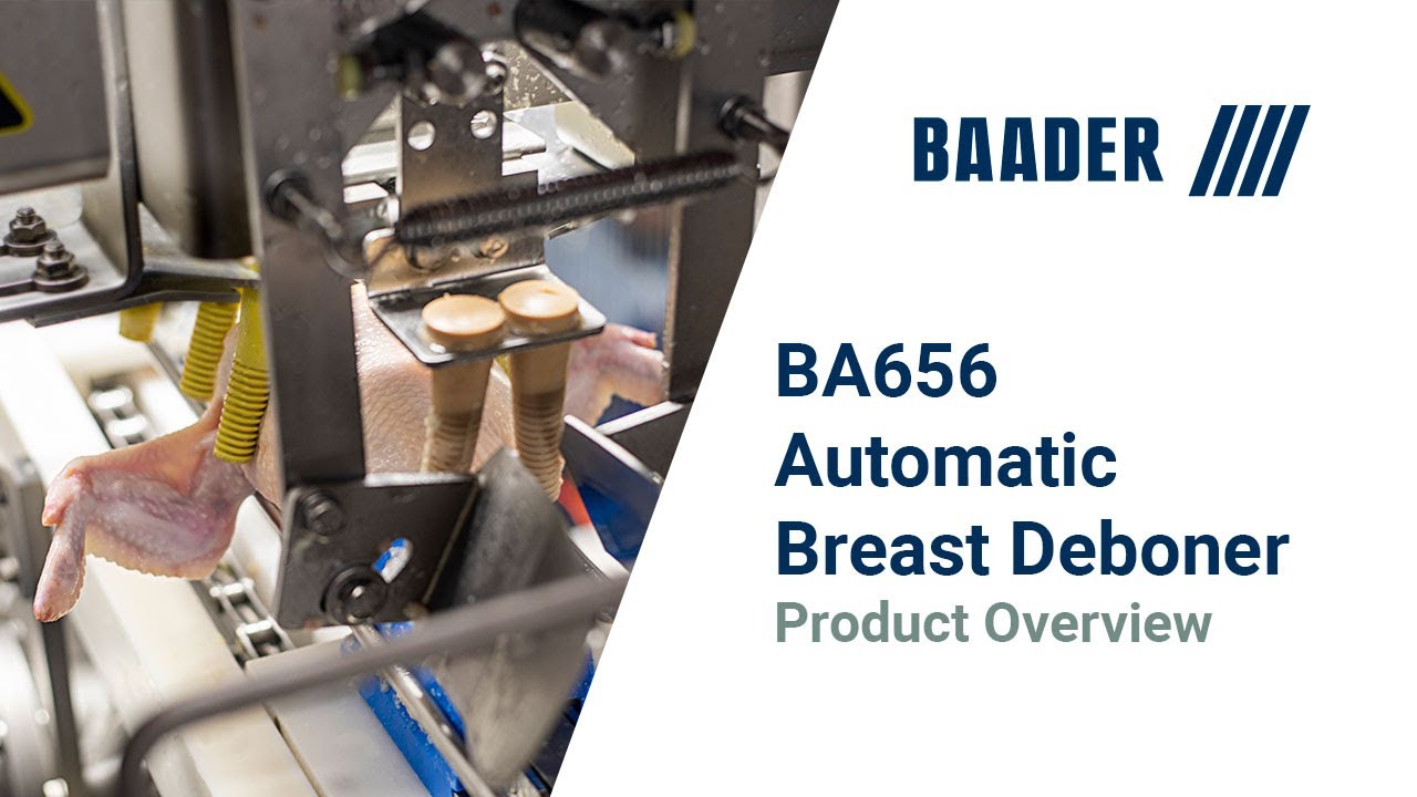 BAADER 656 Automatic Breast Deboner - YouTube