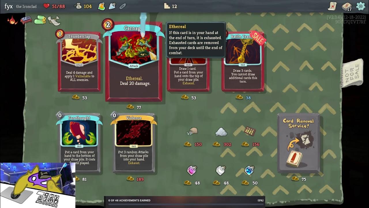 A roguelike card game - Slay the Spire - YouTube