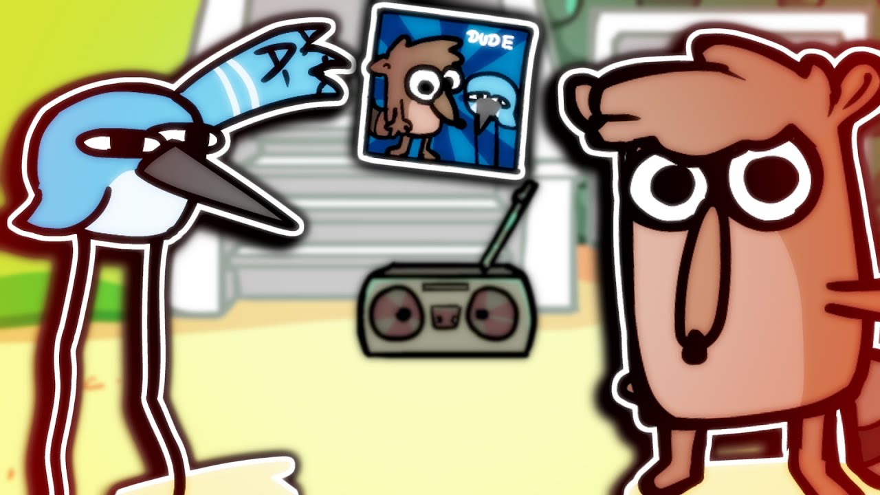 Dude Friday Night Funkin' Regular Show [FNF Oneshot Mod] - YouTube