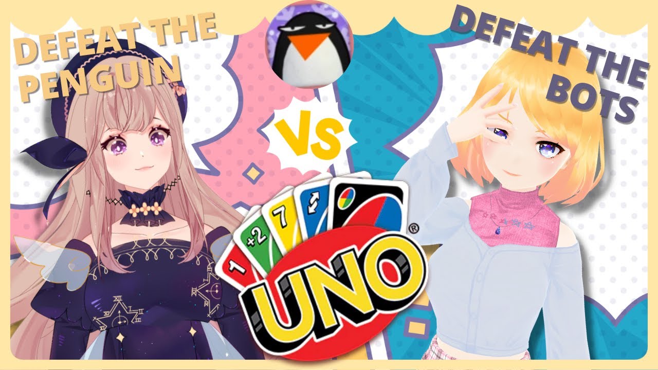 【UNO】DEFEAT THE PENGUIN【Fey Yumemiru/MYVTuber】 - YouTube