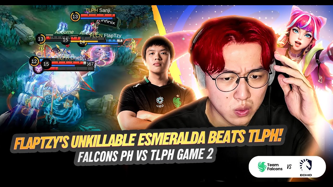 FLAPTZY'S UNKILLABLE ESMERALDA BEATS TLPH! TLPH vs FALCONS Game 2 - YouTube