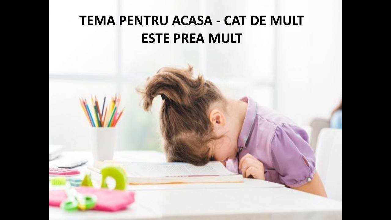Tema pentru acasa - cat de mult este prea mult? - YouTube
