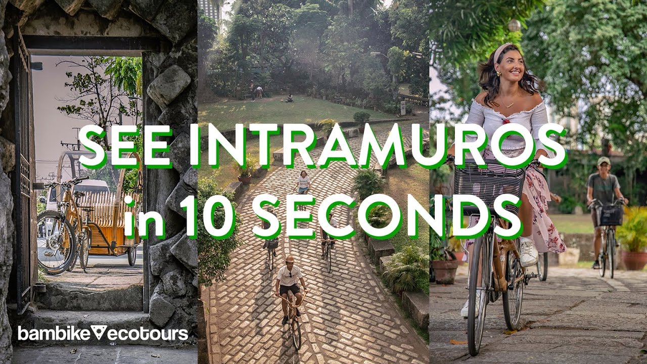 Exploring Intramuros on a Bamboo Bike - Bambike Ecotours - YouTube