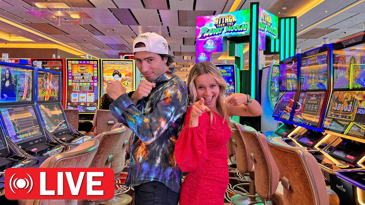 Risking Thousands On Las Vegas Slots! (WATCH LIVE) - YouTube