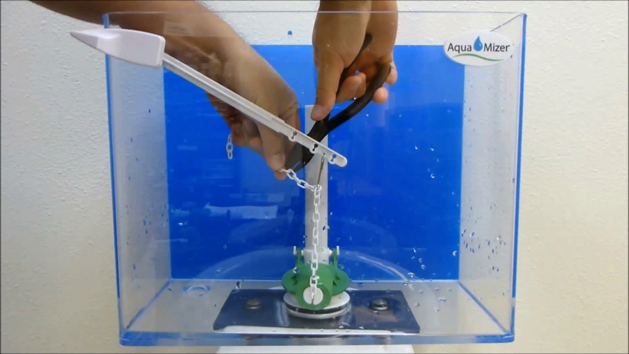 Adjustable Flapper Installation - YouTube