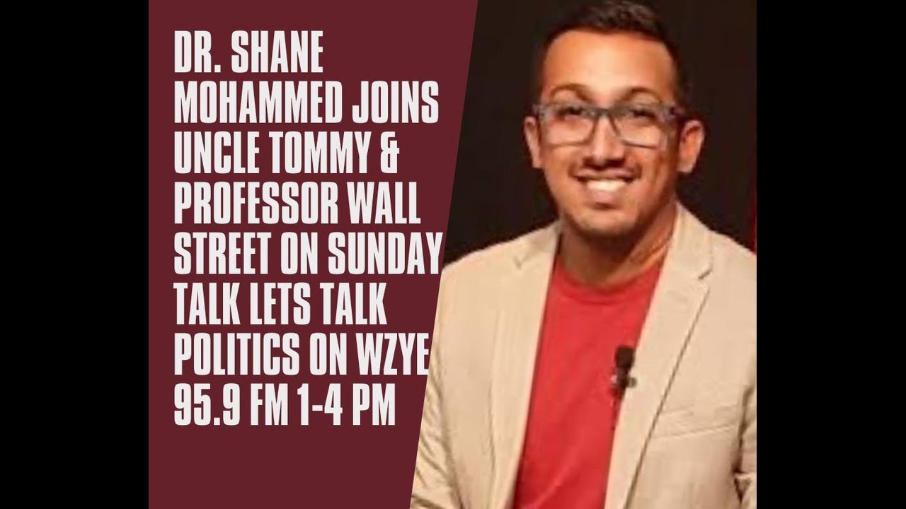 Political Scientist Dr. Shane Mohammed Joins SUNDAY TALK With Uncle ...