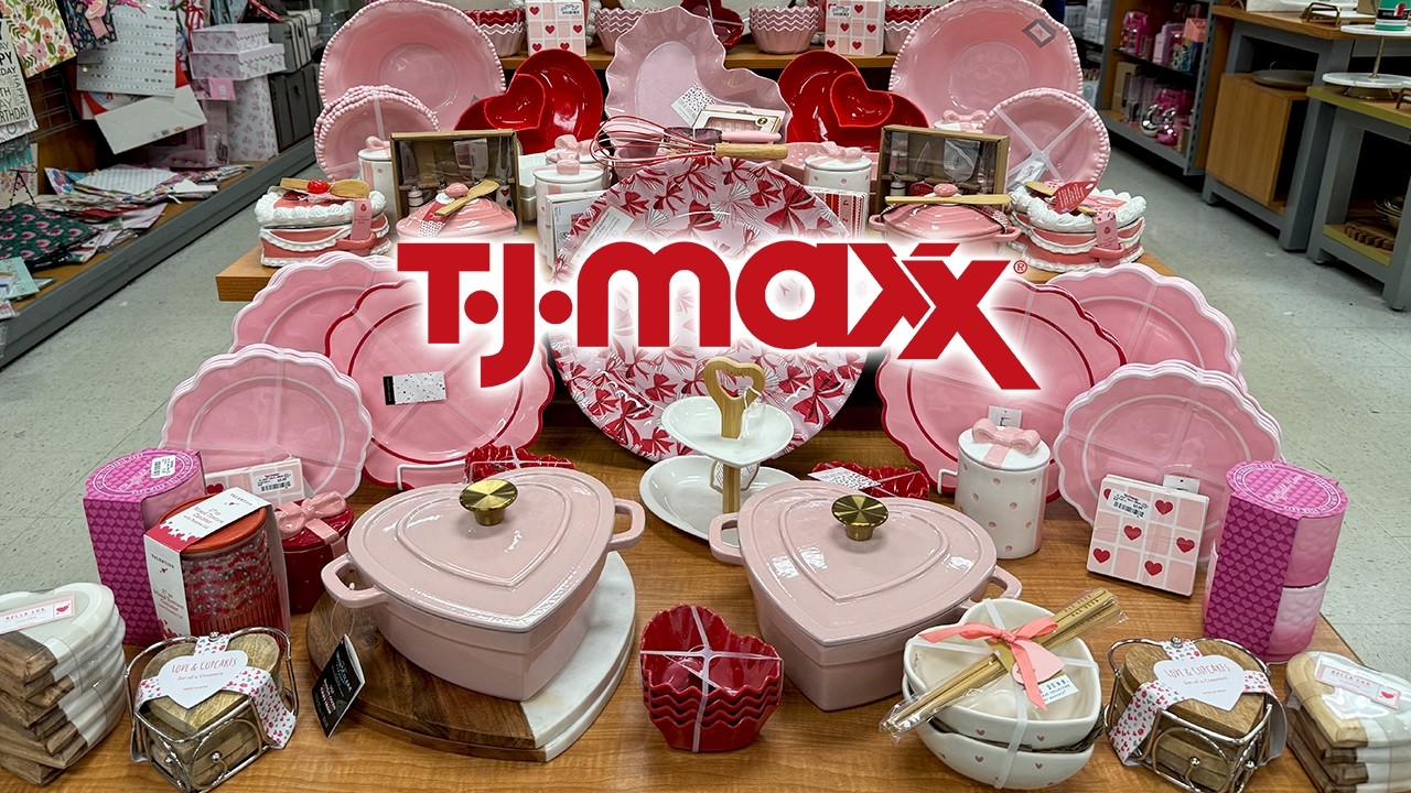 TJ MAXX NEW VALENTINE'S FINDS 💕 COOKING, TABLE SERVING, HOME DECOR ...