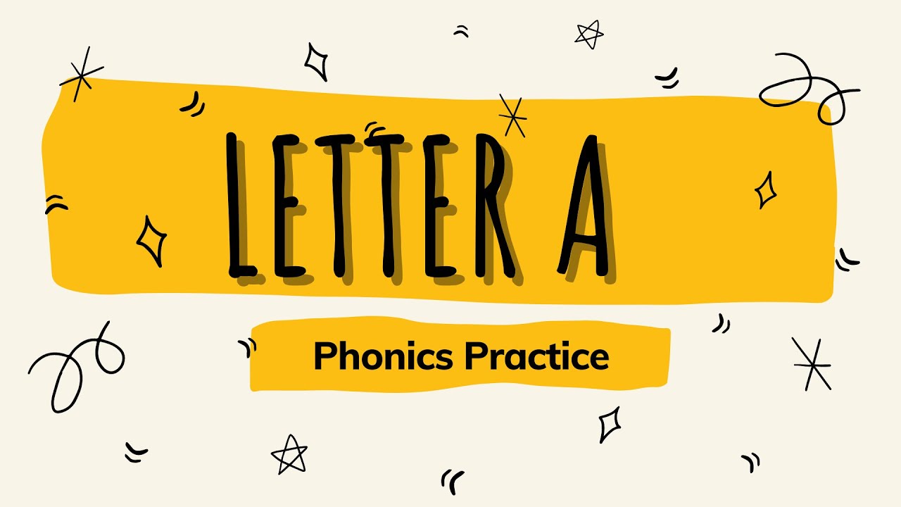 LETTER A - PHONICS - Reading Practice - Distant Learning Lesson - YouTube