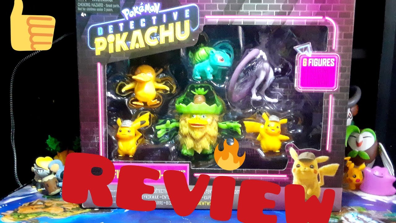 Pokemon Detective Pikachu figure Multi-pack review - YouTube
