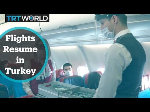Turkey resumes domestic flights with normalization procedures - YouTube