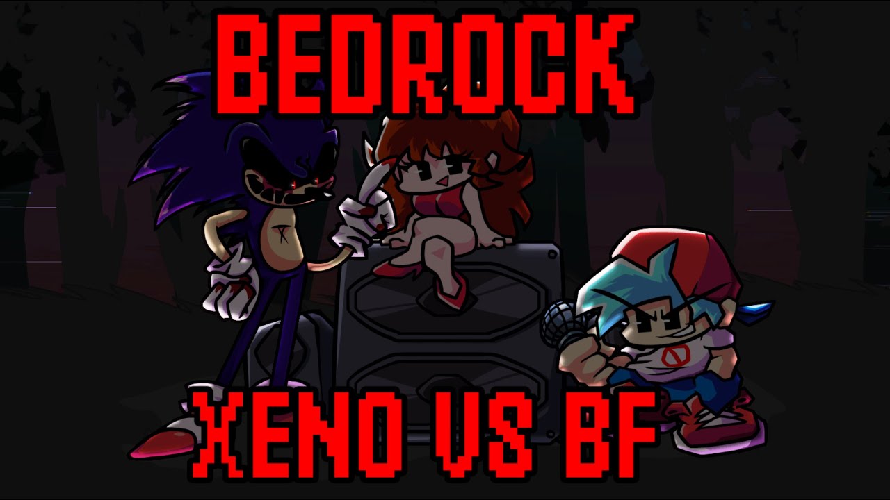 FNF Bedrock but Xeno vs BF - YouTube