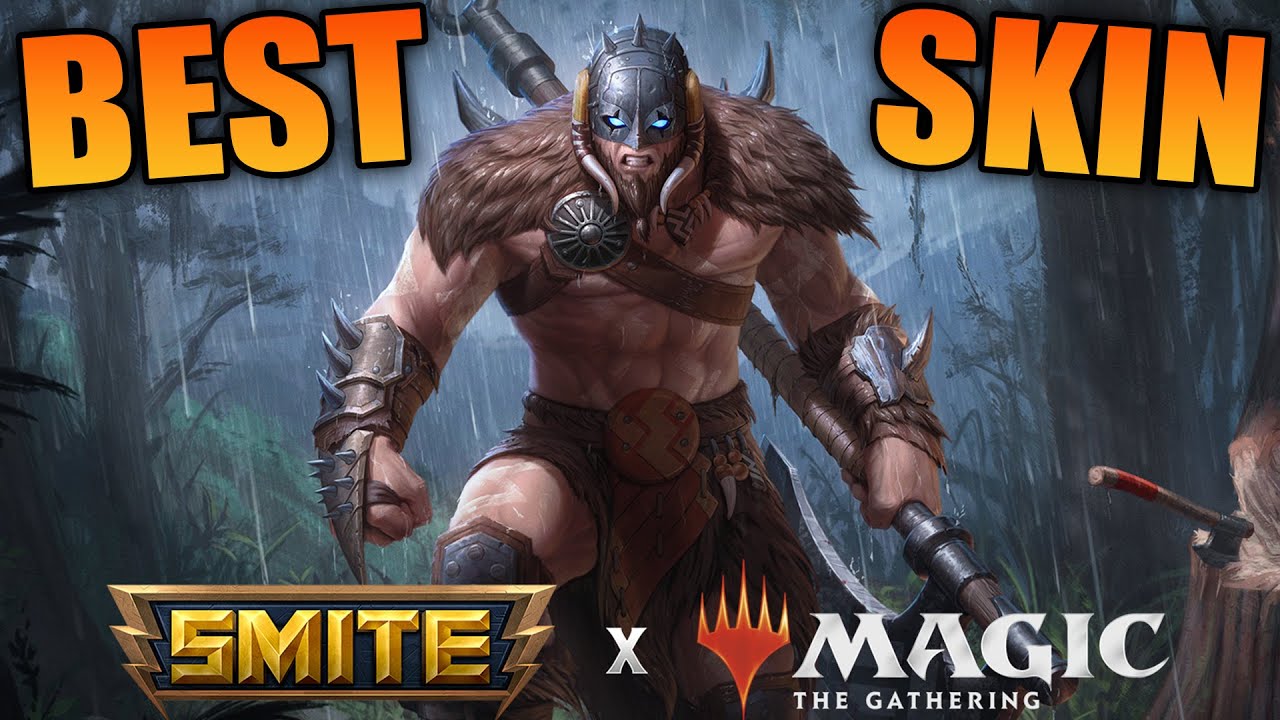 MY FAVORITE MAGIC SMITE SKIN COLLAB! VIKING CHAAC SLAPS! - Masters ...