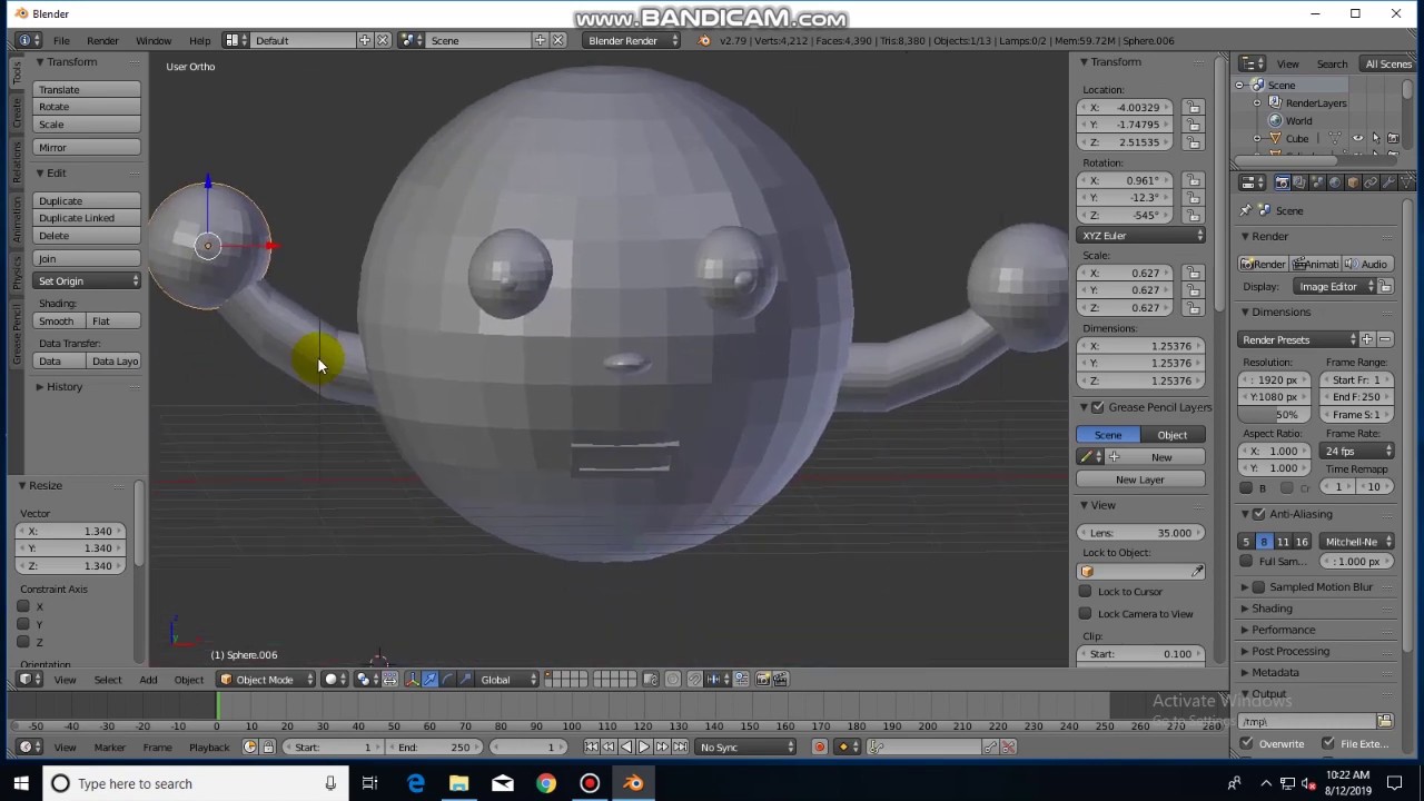 Membuat Karakter 3D Menggunakan Blender || SMKN2WONOSARI - YouTube