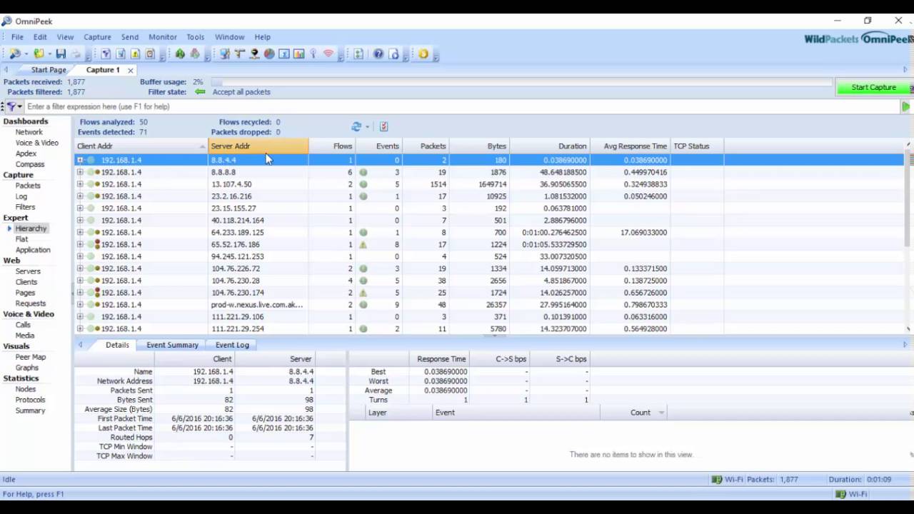 OmniPeek Network Analyzer - YouTube