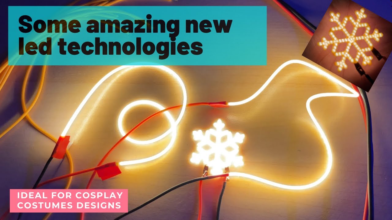 Amazing new LED technologies, Great for Cosplay costume designs. The ...