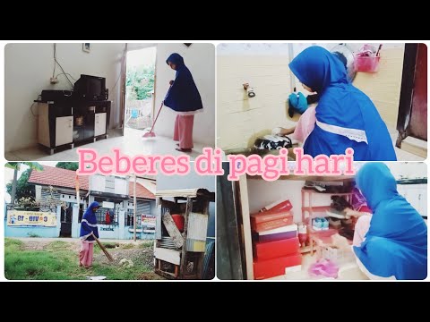 Kegiatan ibu rumah tangga di pagi hari | beberes rumah