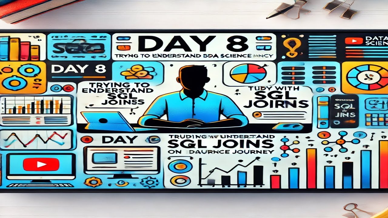 Day 8: Trying to Understand SQL JOINS | Study With Me on My Data Science Journey - YouTube