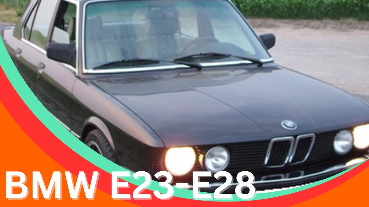 BMW E23 / E23 BMW Slideshow & Impressionen - BMW E23 Tuning - YouTube