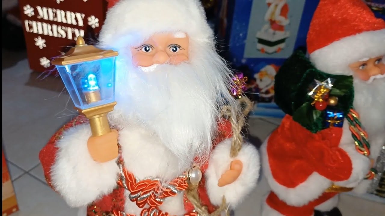 Colección de Papá Noel Musical, Dancing Santa Claus Collection ...
