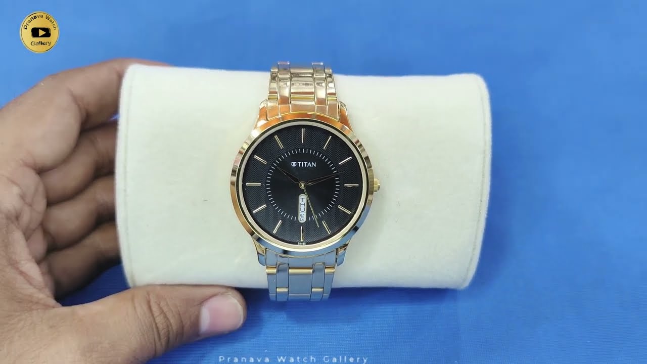 Titan Men's Watch 1825ym02 - YouTube