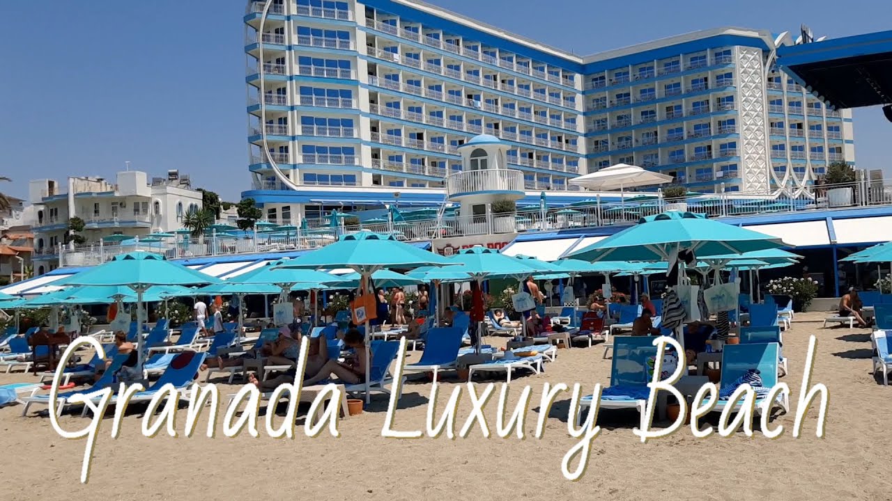 Granada Luxury Beach 5* TURKEY 2021 Ultra All Inclusive #729 - YouTube