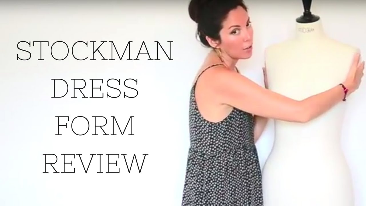 Stockman mannequin/dress form review - YouTube