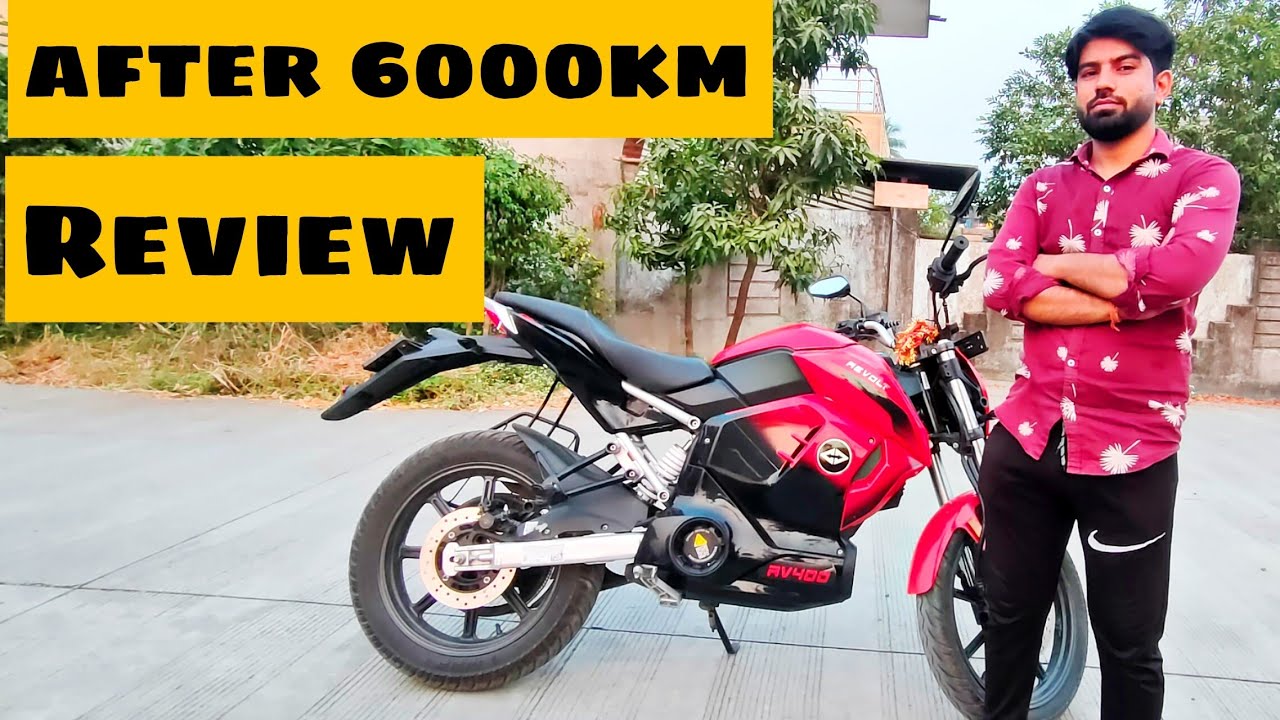 rv400 performance after 6000+km run | RV400 EV bike performance 🏍️ ...