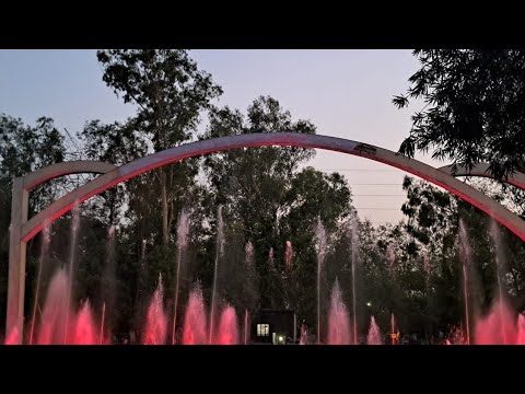 waterfall show at Noida full video 📸 ️🧡💚💛💜💖💝 - YouTube
