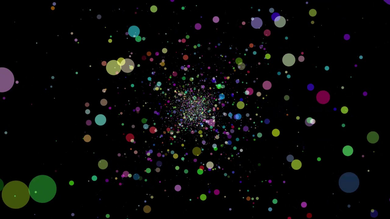 Free Colourful Particles Ember Effect Background HD Video Footage 1080p ...