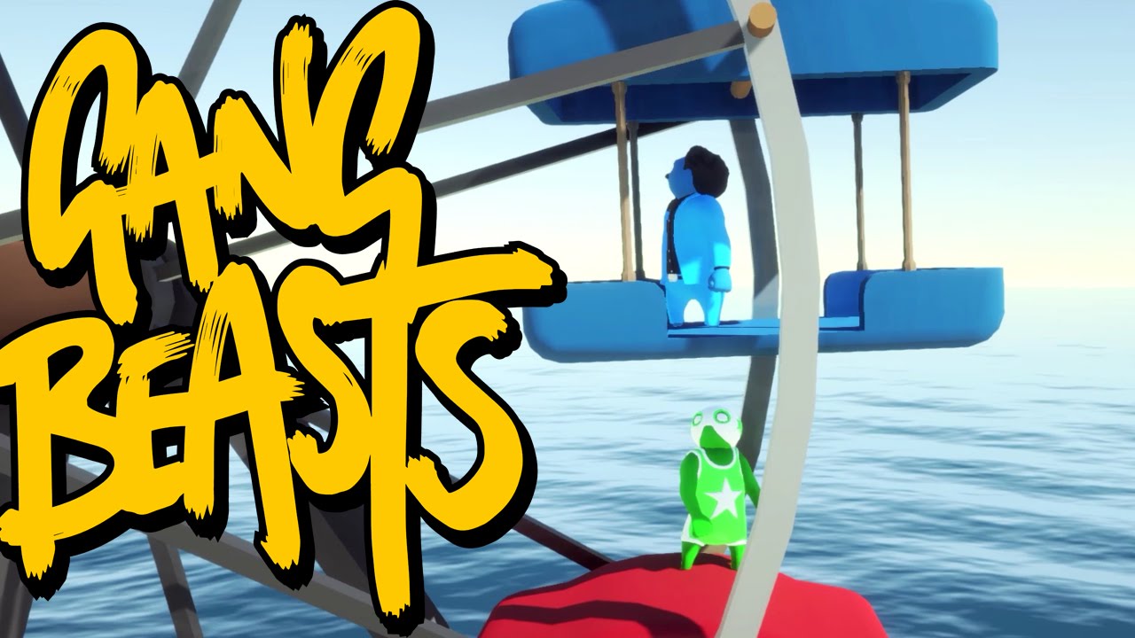 Gang Beasts - Ferris Wheel is Dangerous [Developer Mode] - YouTube