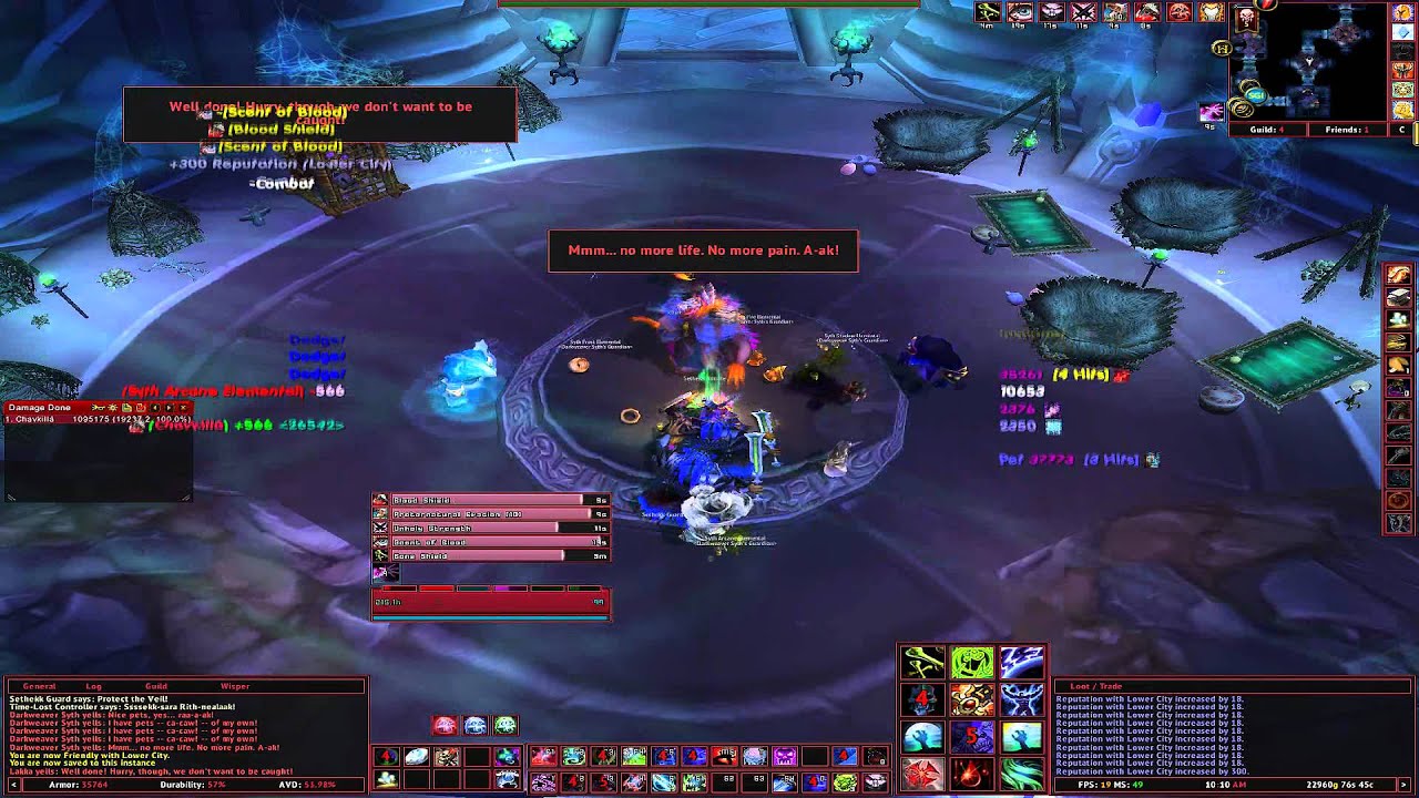 Heroic Sethekk Halls Reins of the Raven Lord Mount Run | Chavkilla ...