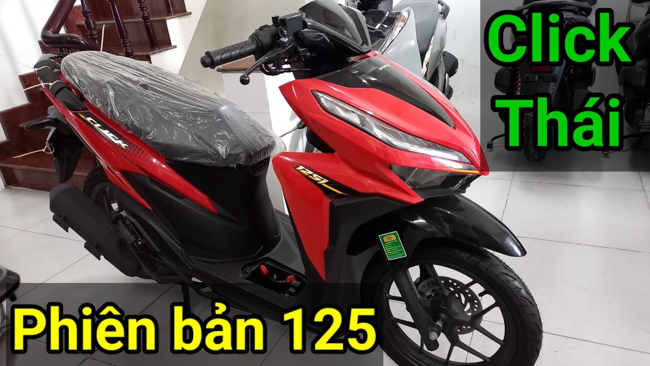 Click Thái 125i Màu Đỏ || Vo Thanh Hien Tv - YouTube