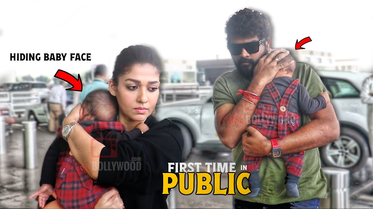 Nayanthara with husband Vignesh and their 2 Beautiful Children FIRST ...