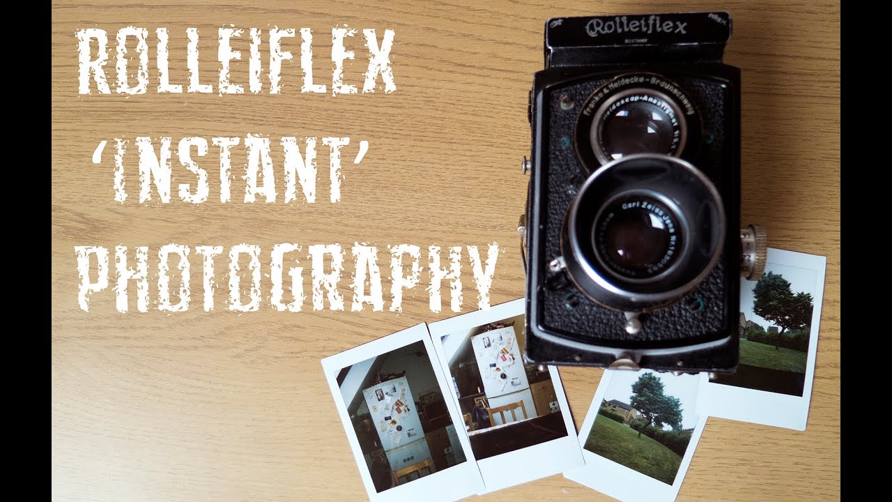 'instant' photos with a Rolleiflex - YouTube