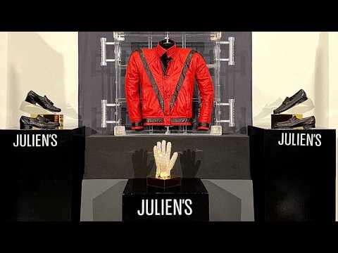 Michael Jackson memorabilia including iconic Thriller jacket to go under the hammer
