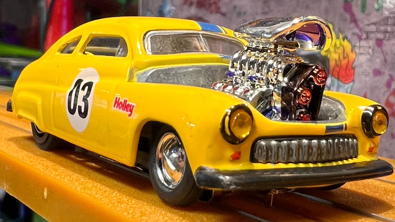 Custom 1949 Mercury Drag Slot Car on eBay MauiCalefs - YouTube