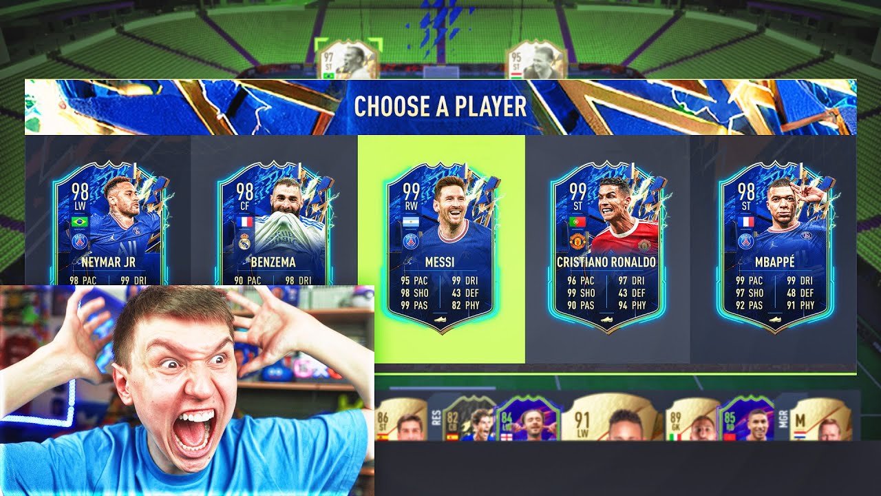 194 RATED!! - FULL TEAM OF THE SEASON FUT DRAFT!! (FIFA 22) - YouTube