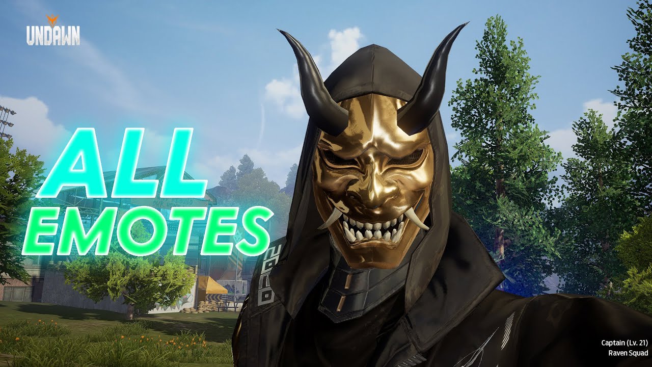 Undawn Games Emote Showcase: All Emotes in One Video - YouTube