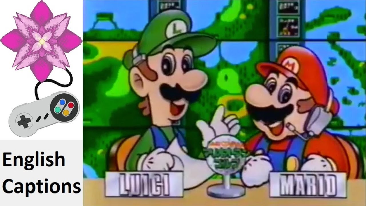 NES Open Tournament Golf / Mario Open Golf Japanese Commercial - YouTube