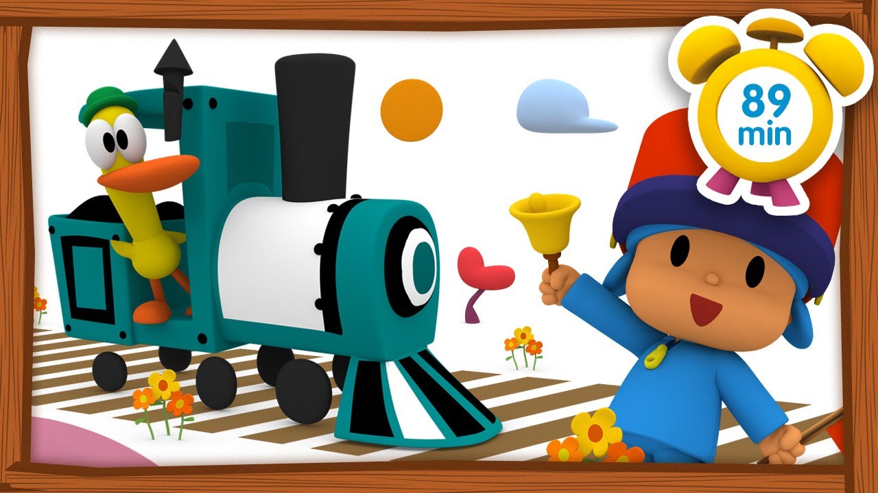🚂 POCOYO in ENGLISH - Travel by train [89 min] | Full Episodes | VIDEOS ...
