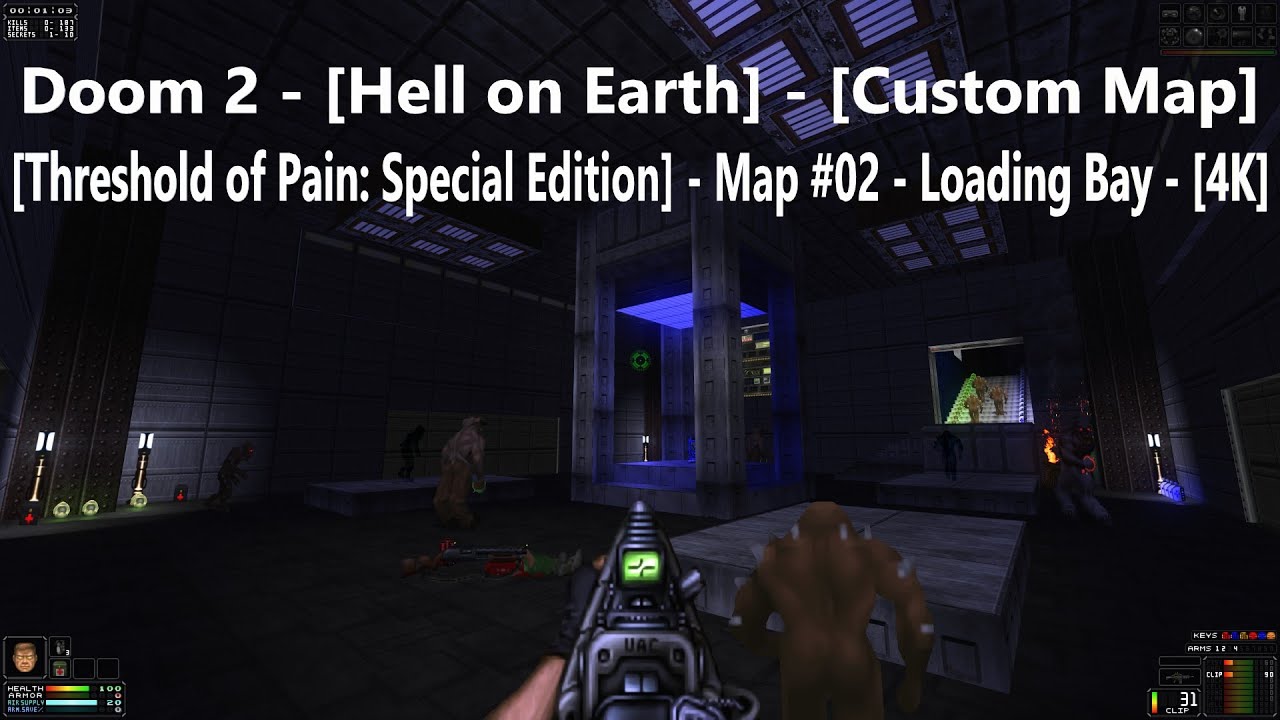 Project Brutality 3.0 - Doom 2 - [T. Of Pain: S. E.] - Map #02 ...