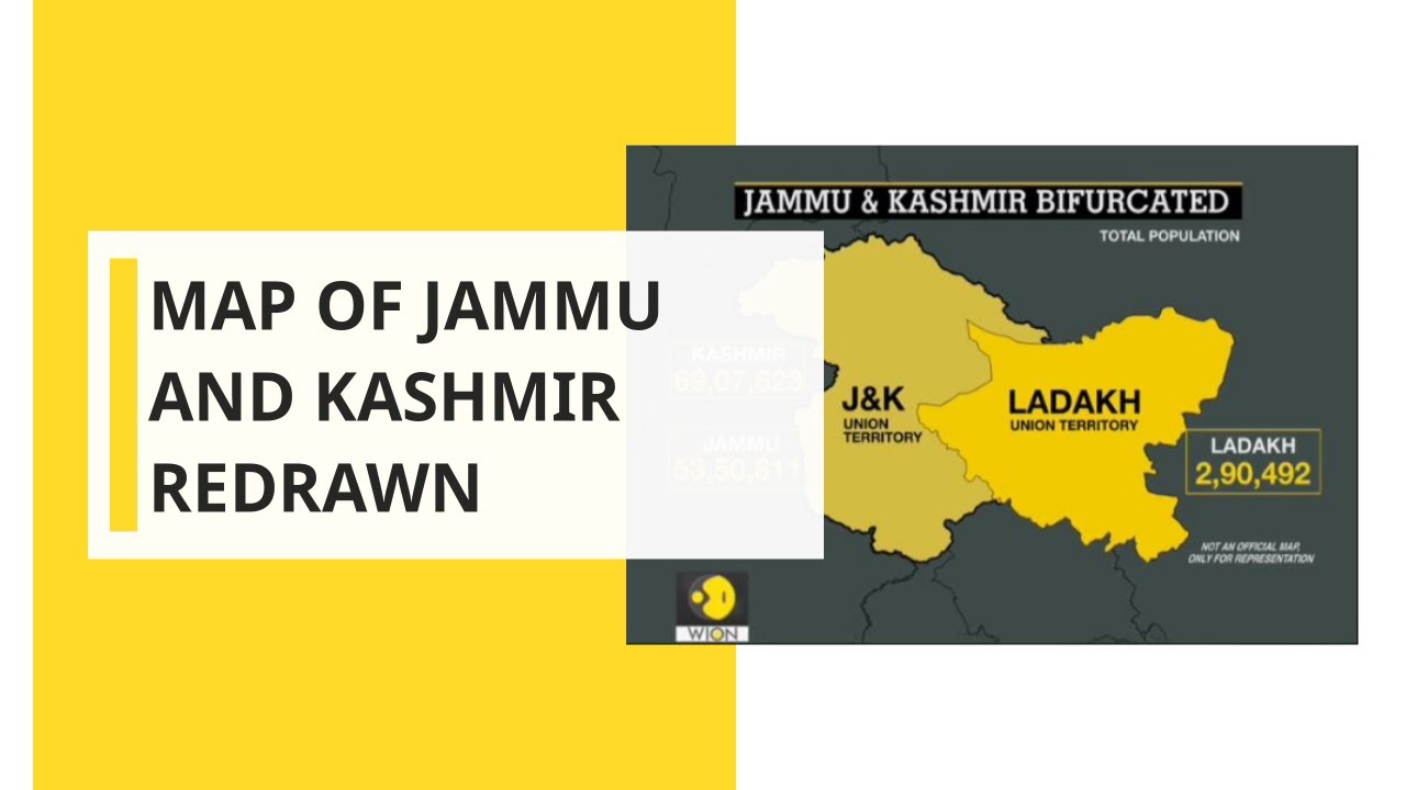 Modi govt redraws line, this is how the map of J&K will look like now ...