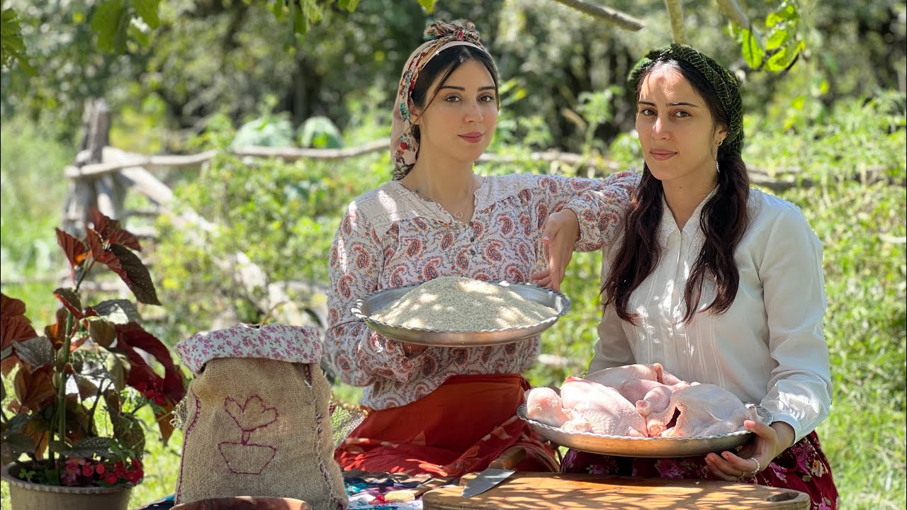 Bastirma: A Flavorful Chicken and Rice Delight from Northern Iran - YouTube