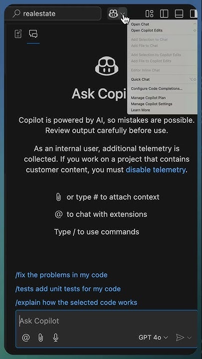 Enable GPT-4o in GitHub Copilot for VS Code | New AI Code Completion Model! #githubcopilot - YouTube