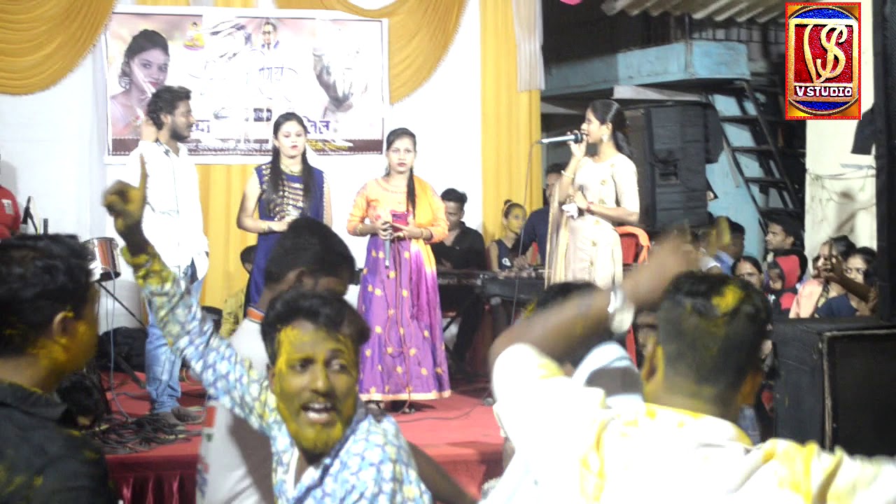 नॉनस्टॉप bheem geet गायक Ravindra Gamare गायिका रोशनी भगत roshni bhagat ...