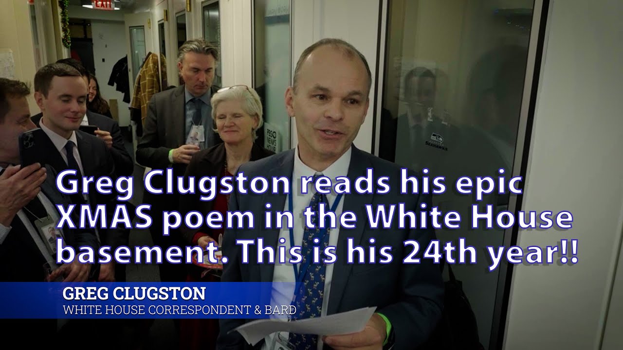 Greg Clugston reads his epic and hilarious version of, A Visit from St ...