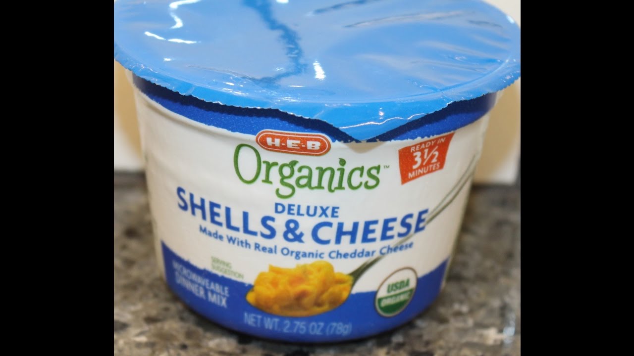 H-E-B Organics Deluxe Shells & Cheese Review - YouTube
