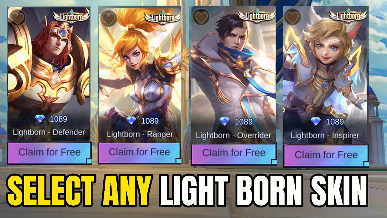 GET ANY LIGHTBORN SKIN YOU WANT ~ Moniyan Diaries Event ~ MLBB - YouTube