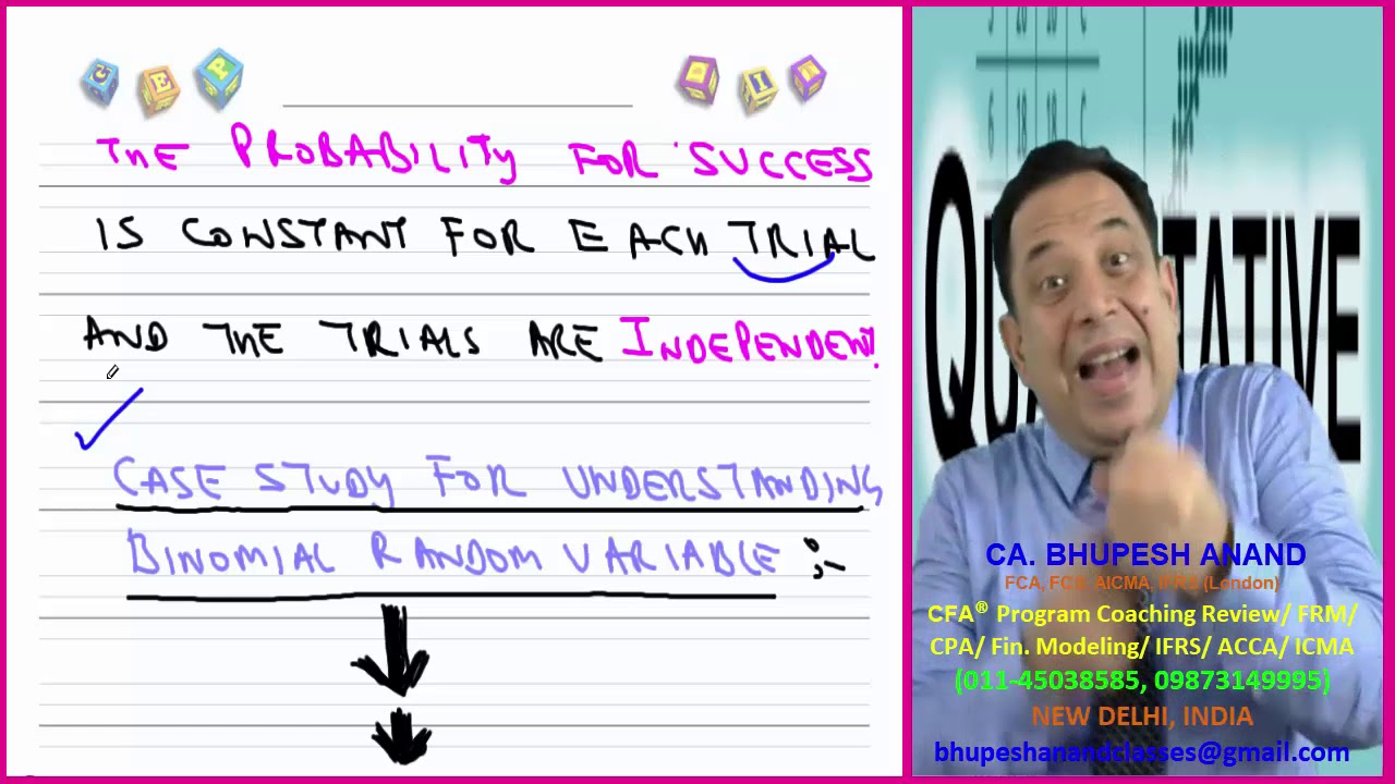 CFA® LEVEL 1 || QUANTITATIVE METHODS || COMMON PROBABILITY DISTRIBUTION VIDEO 2 - YouTube